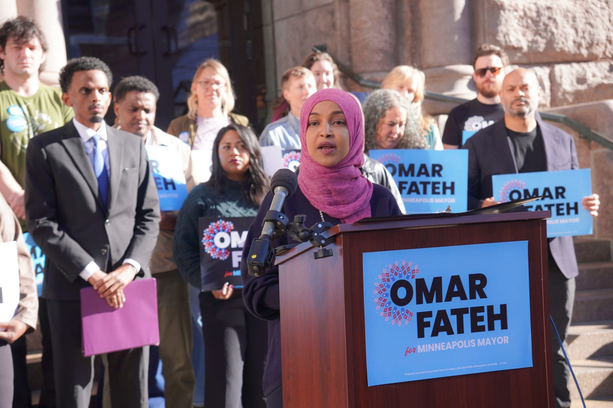 Congresswoman Ilhan Omar Endorses Senator Omar Fateh for Minneapolis ...